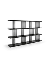 Inori – Modular Glass Bookcase & Shelving System | Fiam Italia