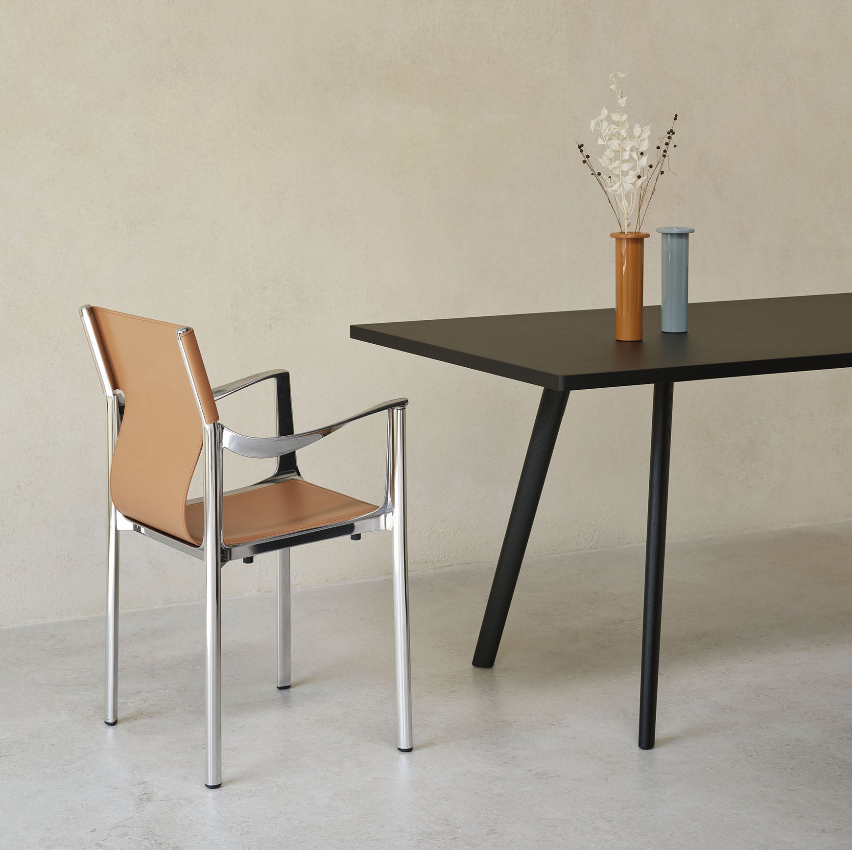 Venice Arm Chair by Magis – Elegant Aluminum & Leather Design ...