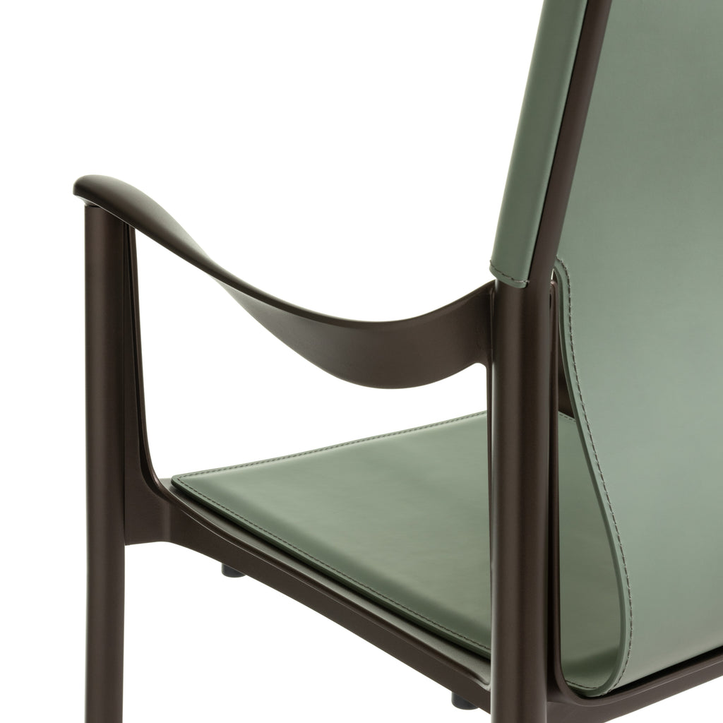 Venice Arm Chair by Magis – Elegant Aluminum & Leather Design ...